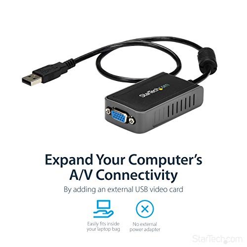 Startech.Com Usb To Vga Adapter - 1440X900 - External Video & Graphics ...