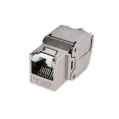 Cable Matters (6 Pack) Rj45 Cat6A Shielded Metal Keystone Jacks ...