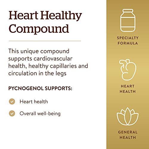Solgar - Pycnogenol 100 Mg, 30 Vegetable Capsules - Imported Products ...