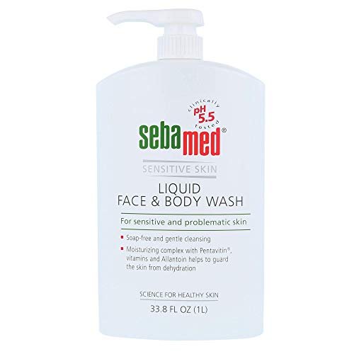 seba med Liquid Face and Body Wash, for Sensitive Skin 33.8-Fluid ...