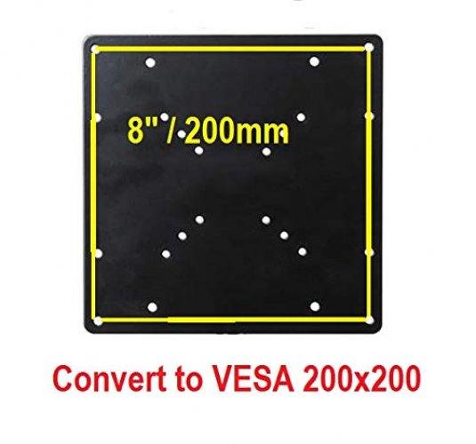 Mount Plus 1056 Vesa 200X200 Universal Adapter Plate For Tv Mounts ...