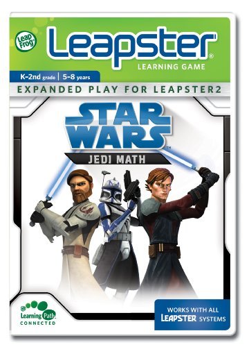 Leapfrog Leapster Learning Game Star Wars - Jedi Math - Imported ...