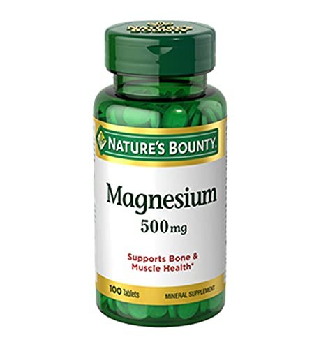 Natures Bounty Magnesium 500 Mg Tablets 100 Ea - Imported Products from ...