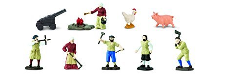 Safari Ltd. Jamestown Settlers TOOB with 10 Fun Figurines - Imported ...