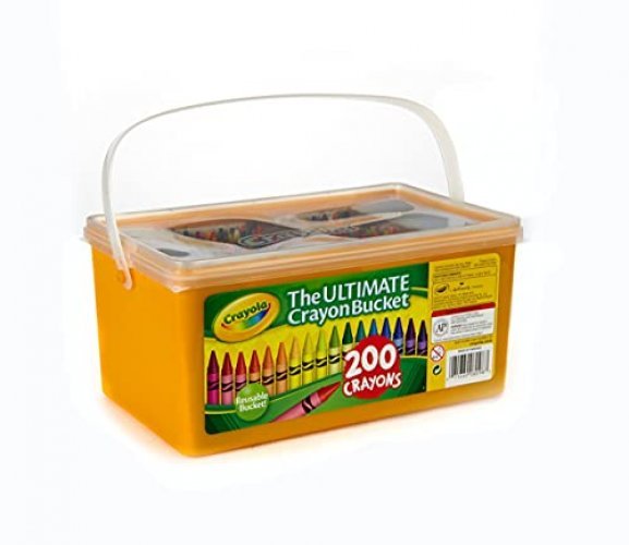 Crayola Ultimate Crayon Bucket 200 Crayons - Imported Products from USA ...