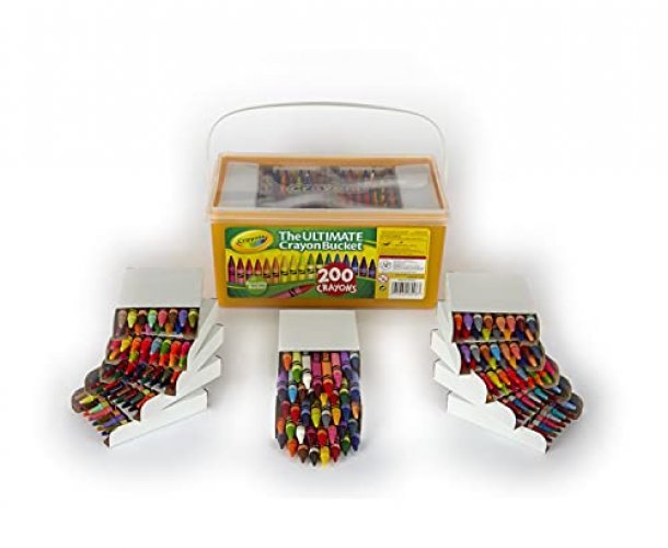 Crayola Ultimate Crayon Bucket 200 Crayons - Imported Products from USA ...