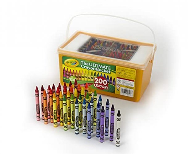 Crayola Ultimate Crayon Bucket 200 Crayons - Imported Products from USA ...