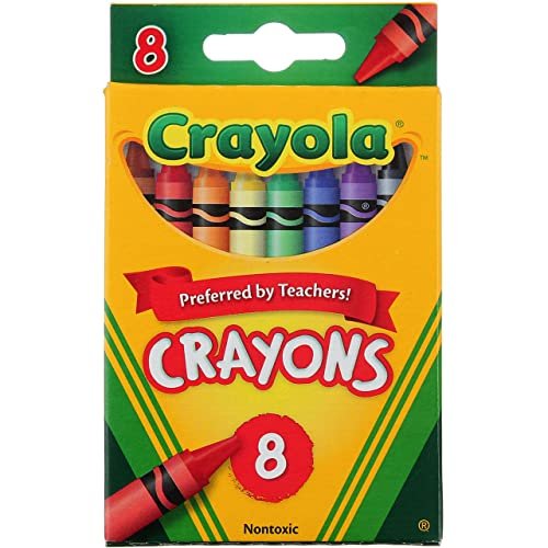 Classic Color Pack Crayons, Tuck Box, 8 Colors/Box - Imported Products ...