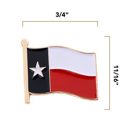 Texas Lapel Pin Tx State Enamel Made Of Metal Souvenir Hat Men Women ...