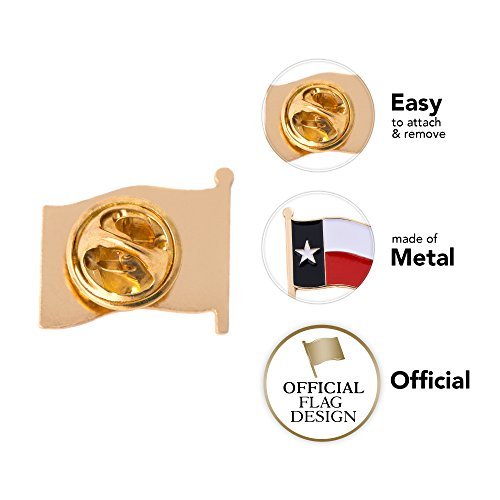 Texas Lapel Pin Tx State Enamel Made Of Metal Souvenir Hat Men Women ...