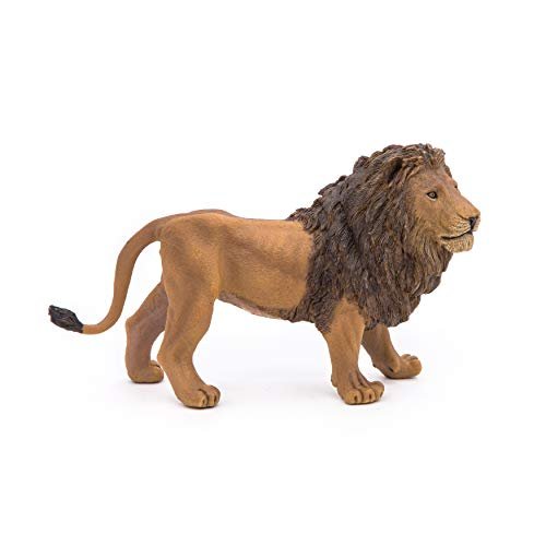 Papo Standing Male Lion Toy Figure - Imported Products from USA - iBhejo