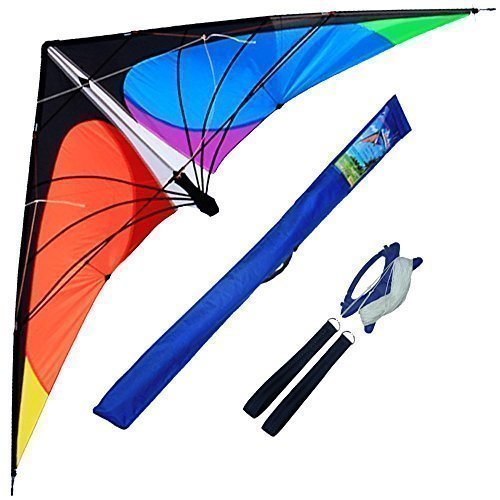 Hengda Kite-Delta Stunt Kite for Kids and Adults,70-Inch Outdoor Sports ...