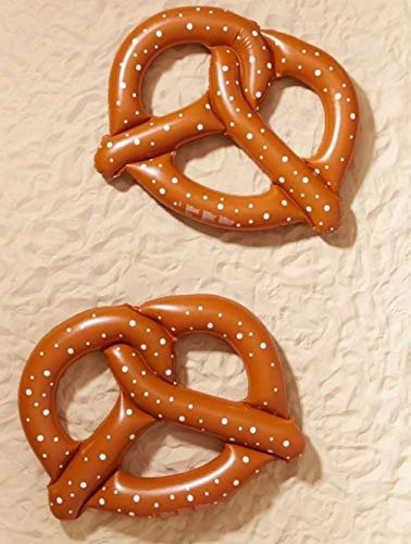 Swimline Giant Pretzel Swim Fun Inflatable Floating Seat, 1-Pack ...