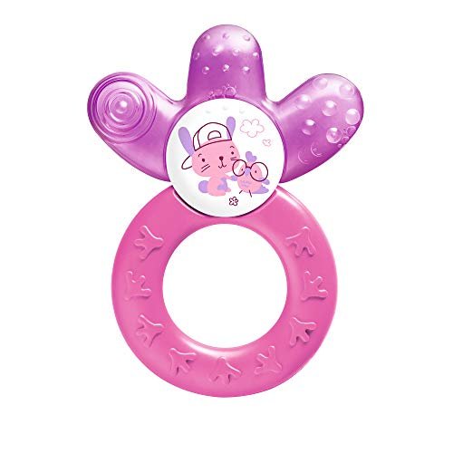 MAM Cooler Teether, Baby Teethers, Purified Water-Filled Baby Teether ...