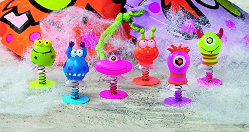 Fun Express Monster Poppers Toys - Set of 12 Pop Up Critters - Monster ...