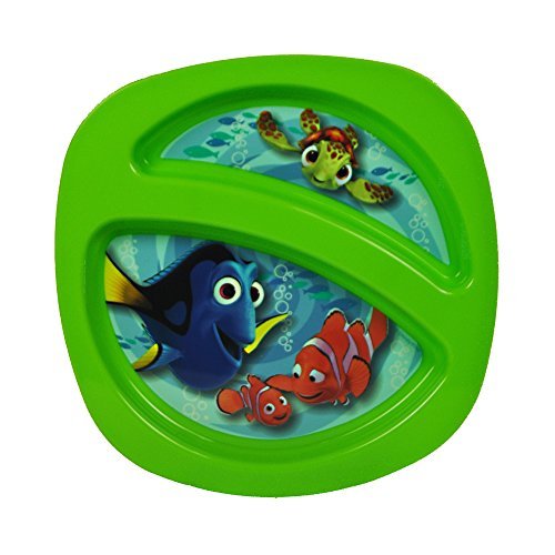 Disney/Pixar Finding Nemo Sectioned Plate, Colors May Vary - Imported ...