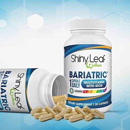 Shiny Leaf Daily Bariatric Multivitamin With 45 Mg Of Iron 30 Ct ...