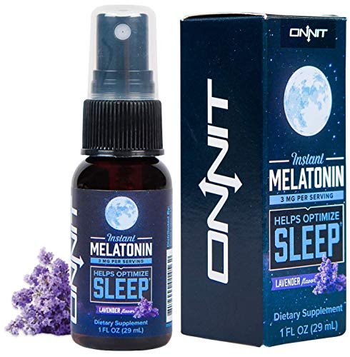 Onnit Melatonin Instant Mist Liquid Sleep Aid Spray - 1Mg, 3Mg, 5Mg Per ...