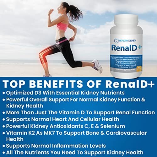 Kidney-D Kidney Supplement. Vitamin D Optimized For Kidney Support ...