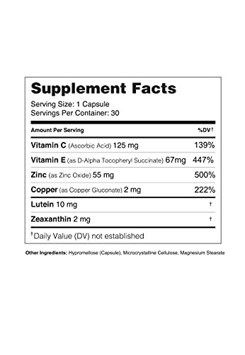 Premier Formula For Eye Health - Three Month Supply - Developed For Age ...