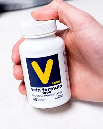 Vein Formula - 60 Capsules, Supports Normal Venous Function For ...