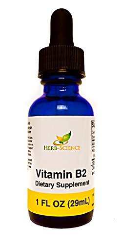 Herb-Science Vitamin B2 Supplement - Riboflavin Drops Liquid Extract ...