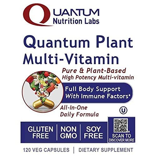 Quantum Plant Multi-Vitamin, Full Body Support With Immune Factors ...