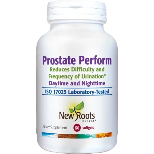New Roots Herbal Prostate Perform Supplement (60 Softgels) Saw Palmetto ...