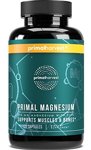 Magnesium Supplement Complex 310Mg By Primal Harvest With Magnesium ...