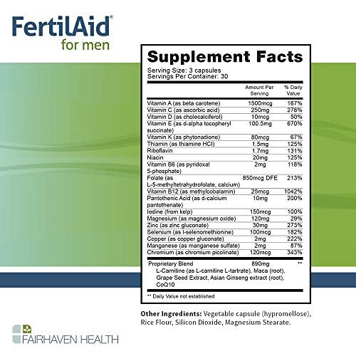 Fertilaid For Men, Motilityboost, Countboost Bundle - Male Fertility ...