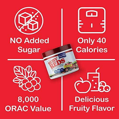 Ruby Reds | Delicious Reds Powder Fruit & Vegetable Supplement With ...