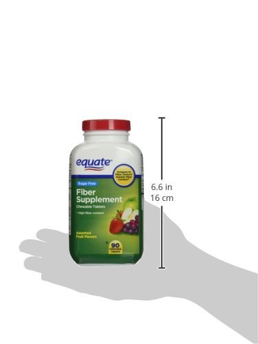 Equate - Fiber Supplement, 90 Chewable Tablets (Compare To Fiber Choice ...