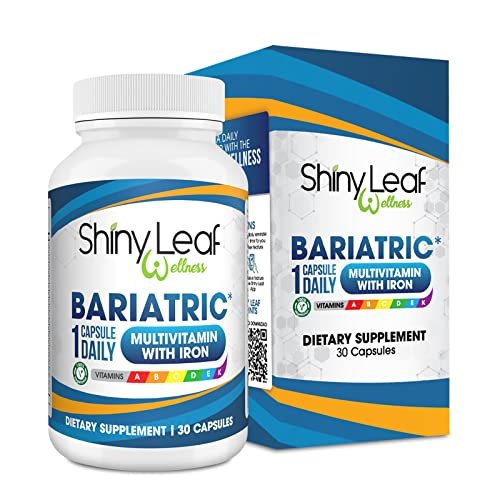 Shiny Leaf Daily Bariatric Multivitamin With 45 Mg Of Iron 30 Ct ...