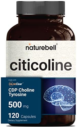 Naturebell Citicoline Supplements, Cdp Choline, Citicoline 500Mg Plus ...