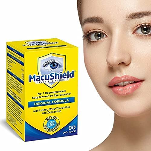 Macushield Eye Supplement 90 One-A-Day Capsules - Imported Products ...