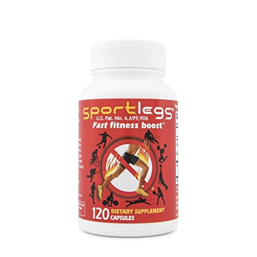 Sportlegs Fast Fitness Boost Pre-Workout Lactic Acid Supplement, 120 ...