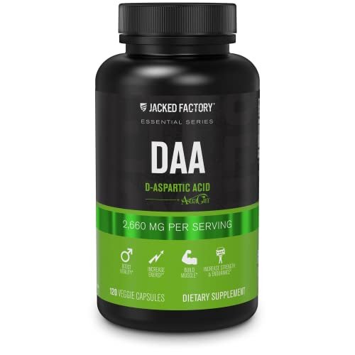 Daa D Aspartic Acid Supplement - Fortified With Astragin For Enhanced ...
