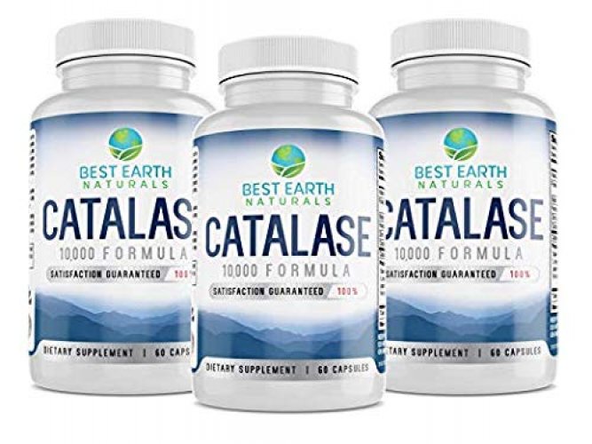 Catalase 10,000 Formula 3 Bottle Set Catalase Enzyme Enhancer With ...
