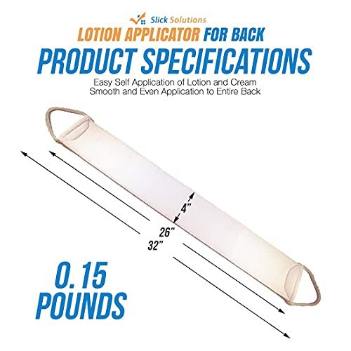 Slick- Lotion Applicator for Your Back - Easy Application of Lotions ...