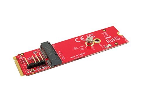 Ableconn M2MN-150E M.2 Converter Board for Key E M.2 Module - Install ...