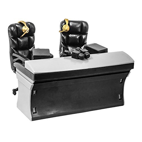 Ultimate Black Commentator Table Playset for Wrestling Action Figures ...