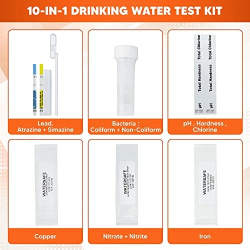 The Original Watersafe Water Testing Kit For Drinking Water, Well And ...
