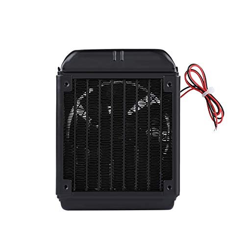 Computer Water Cooling Radiator Fan, Aluminium 90mm 8 Tubes Thread CPU ...