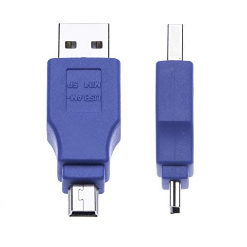 Keple 2.0 Usb To Usb Mini 5 Pin Adapter Usb Type A Male To Male Mini B ...