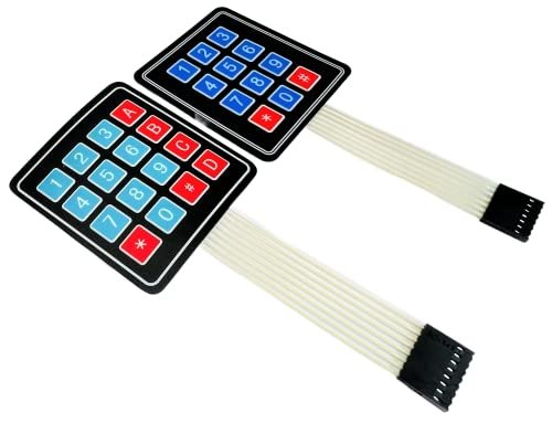 Diyables 3x4 4x4 Membrane Matrix Keypad For Arduino Esp32 Esp8266 Raspberry Pi Imported