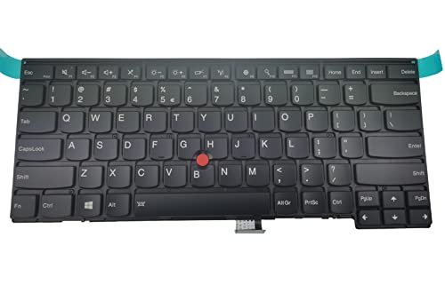 JANRI Replacement US Layout Laptop Keyboard with Backlit Backlight for ...