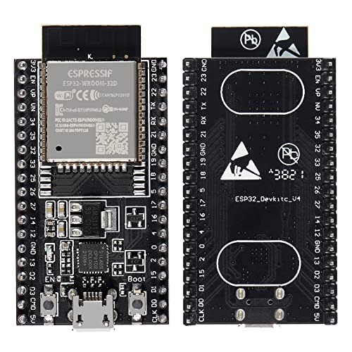 Shutao 5PCS ESP32-DevKitC Core Board ESP32 Development Board ESP32-WROOM-32D ESP32-WROOM-32 WiFi ...
