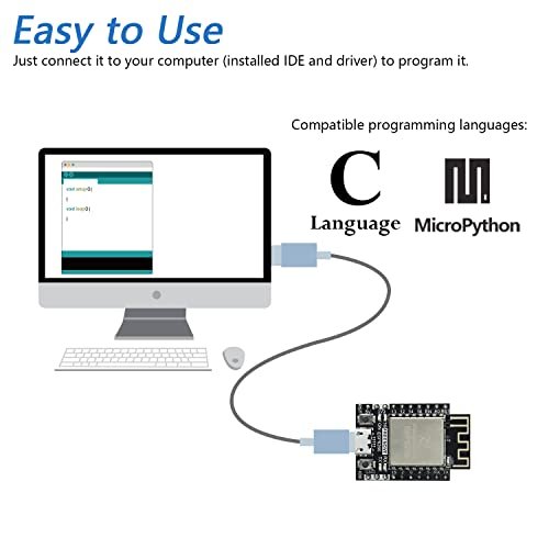 Freenove Esp8266 Development Board 2 Pack Compatible With Arduino