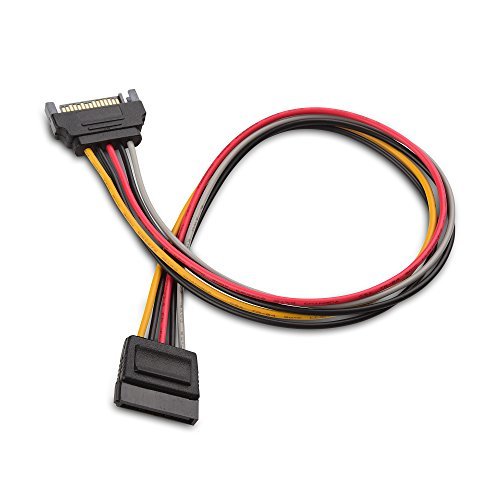 Cable Matters 3-Pack 15 Pin SATA Power Extension Cable 12 Inches, SATA ...