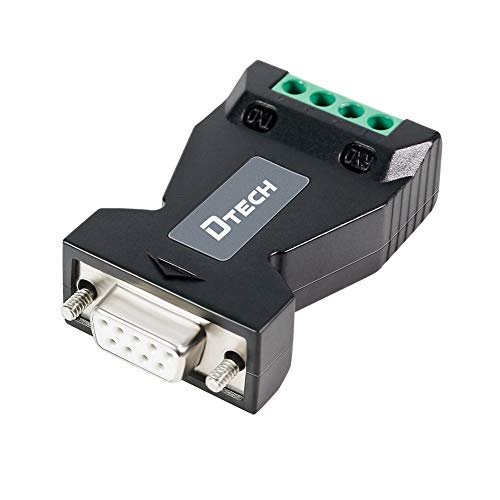 DTECH RS232 to RS485 Converter Serial Adapter with 4 Position Terminal ...